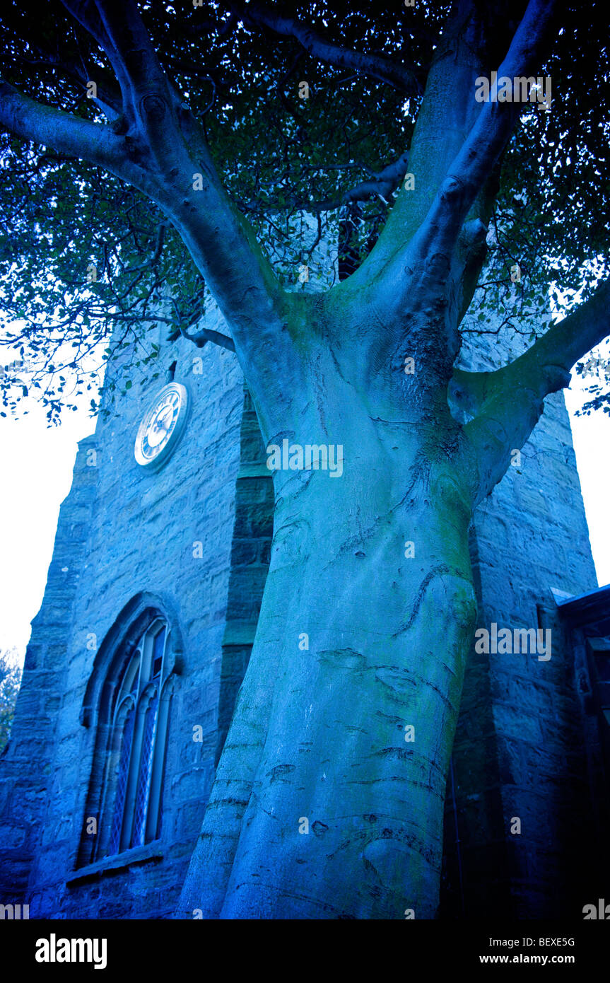 St James church,Brindle village, Lancashire England Stock Photo - Alamy