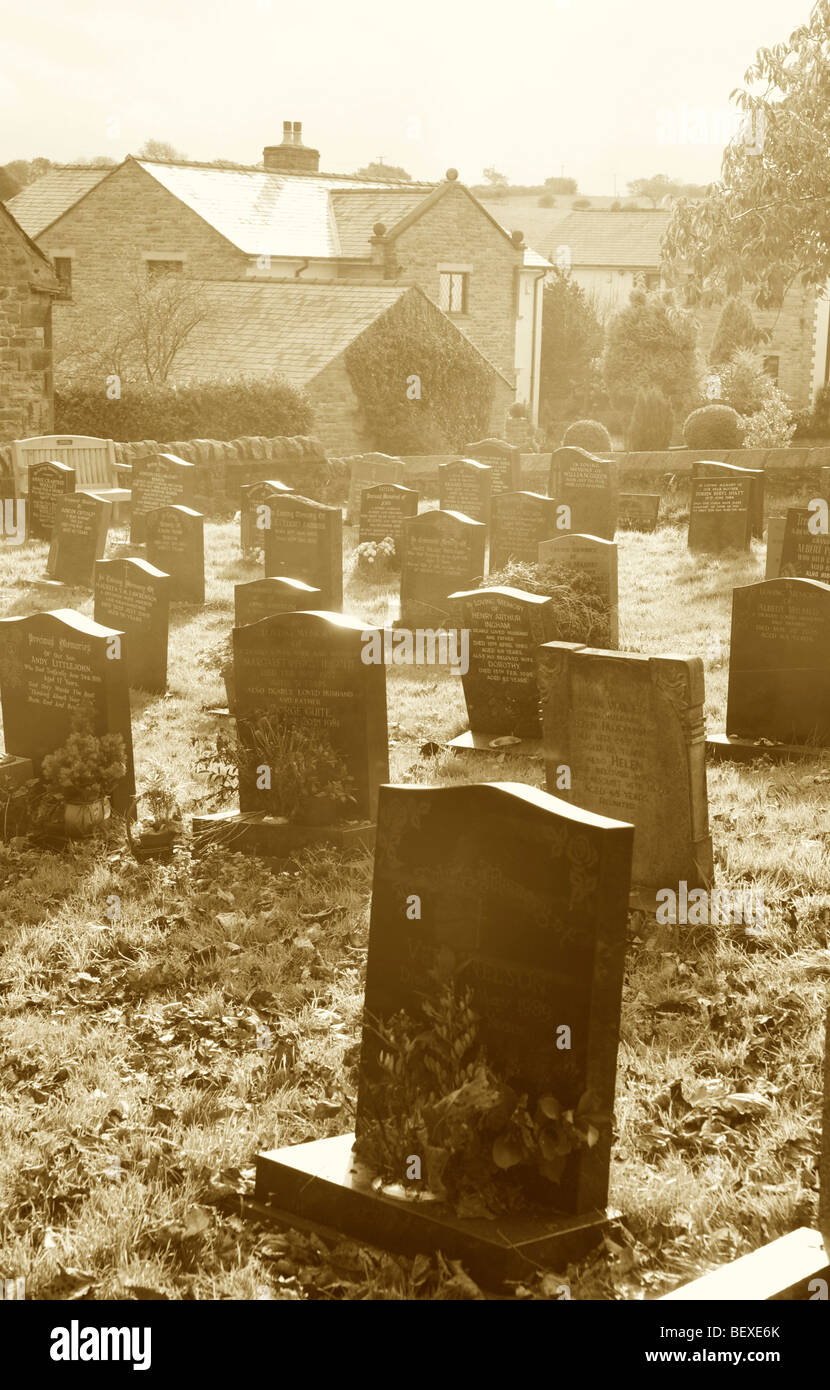 Brindle village Lancashire England Stock Photo - Alamy