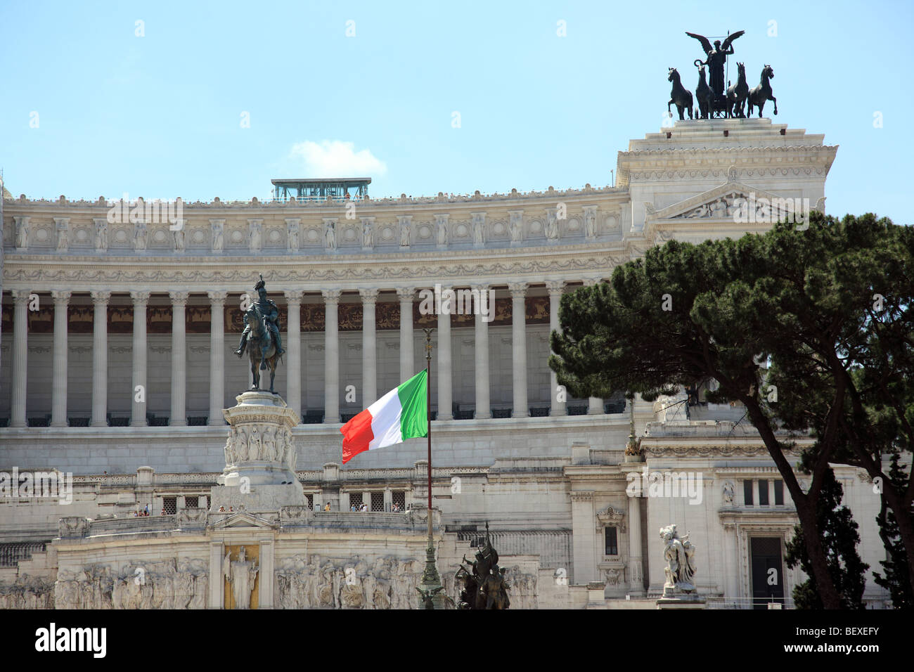The Victor Emmanuel Monument was inaugurated in 1911 to honour Victor ...