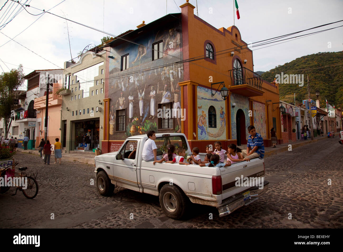Ajijic, Lake Chapala, Jalisco, Mexico Stock Photo - Alamy