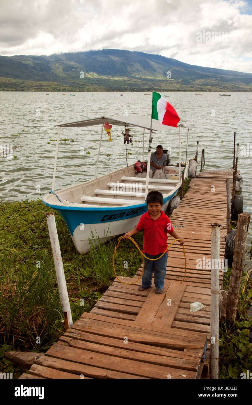 Los Reyes Cajititlan, Jalisco, Mexico Stock Photo - Alamy