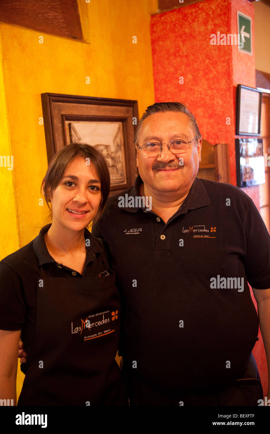 Las Mercedes, Restaurant, Guanajuato, Mexico Stock Photo - Alamy