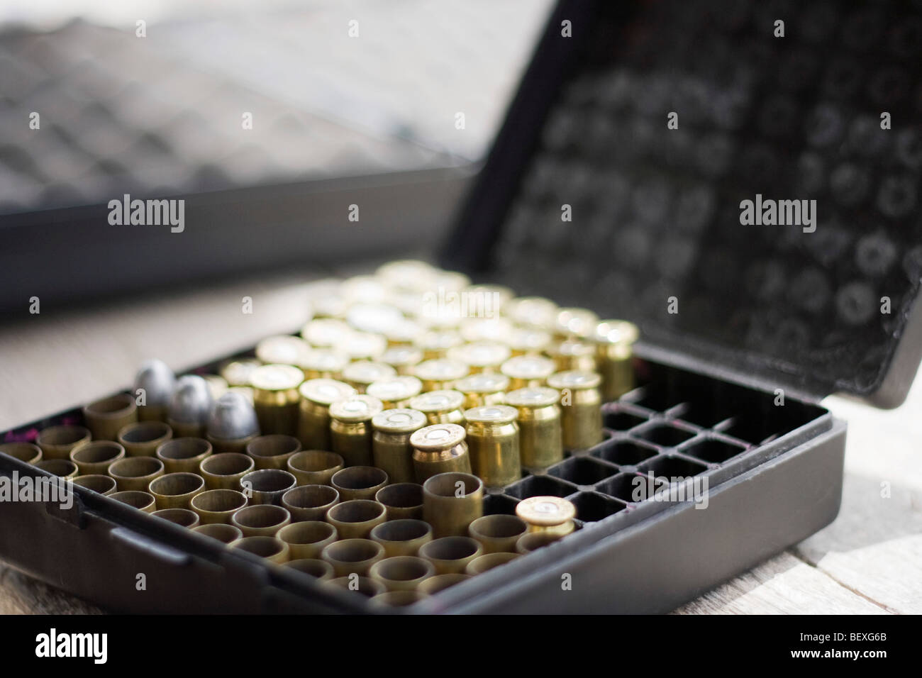 Bullet tray hi-res stock photography and images - Alamy