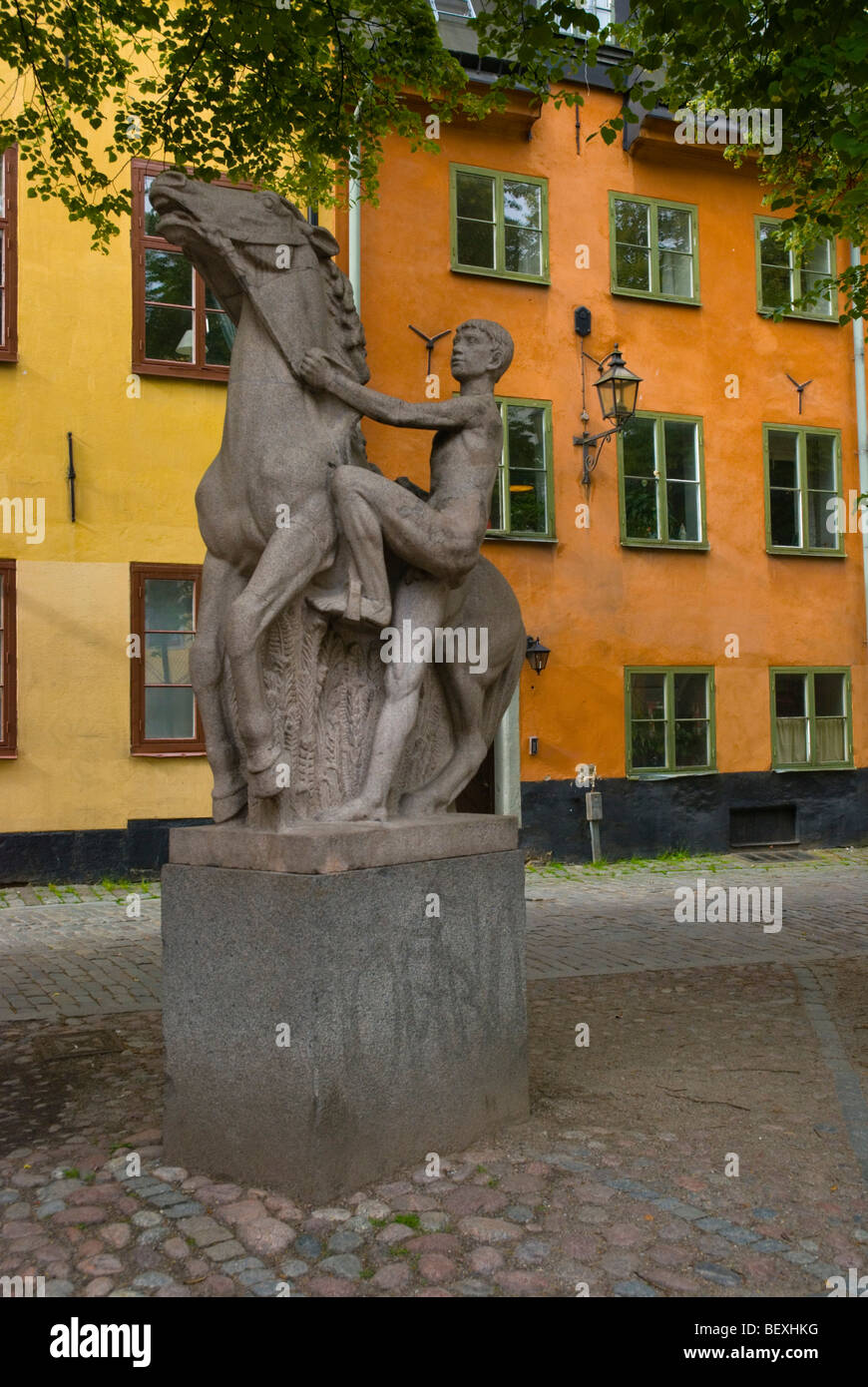 Swedish horse statue hi-res stock photography and images - Alamy