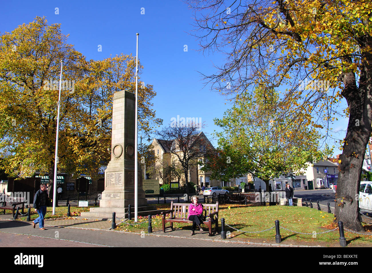 Market Square, Olney, Buckinghamshire, England, United Kingdom Stock ...
