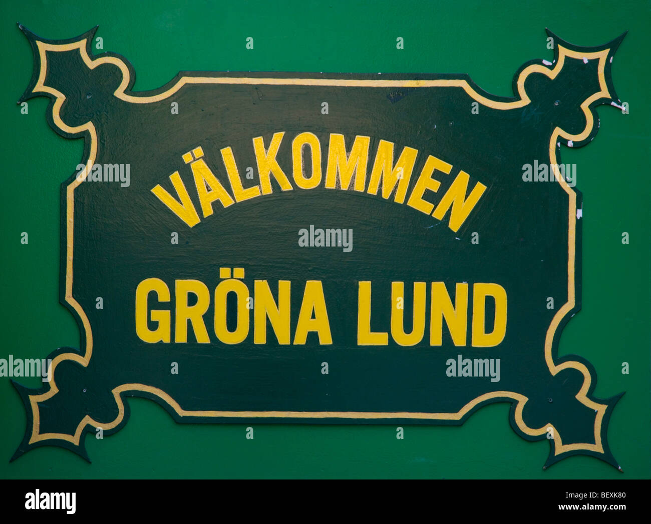 Grona lund sign hi-res stock photography and images - Alamy