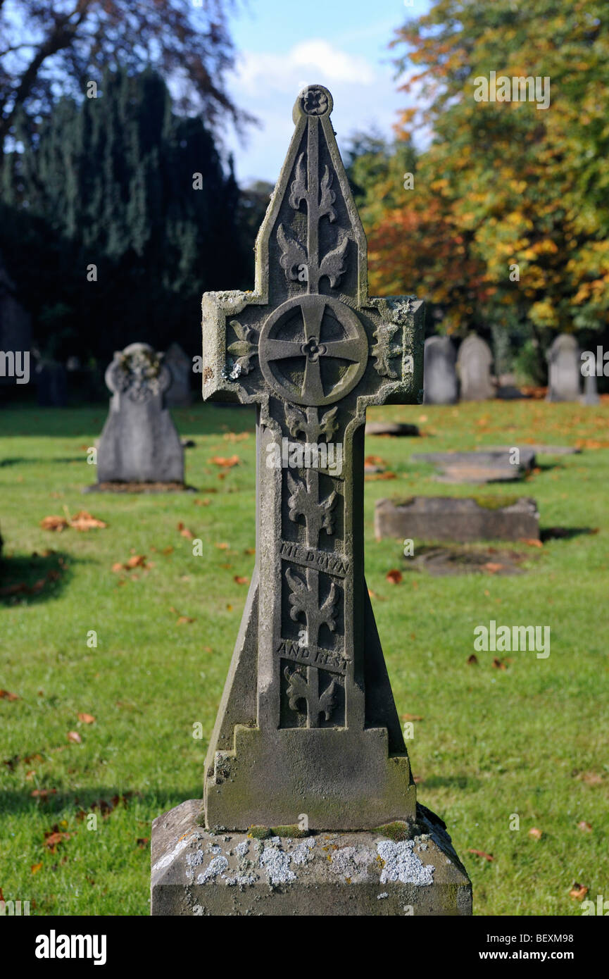 Inscription gravestone graveyard churchyard hi-res stock photography ...