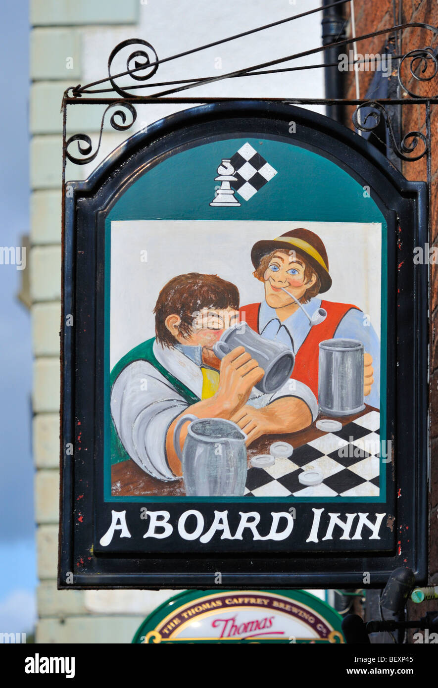 Inn sign , " A Board Inn " , Boroughgate , Appleby in Westmorland ...