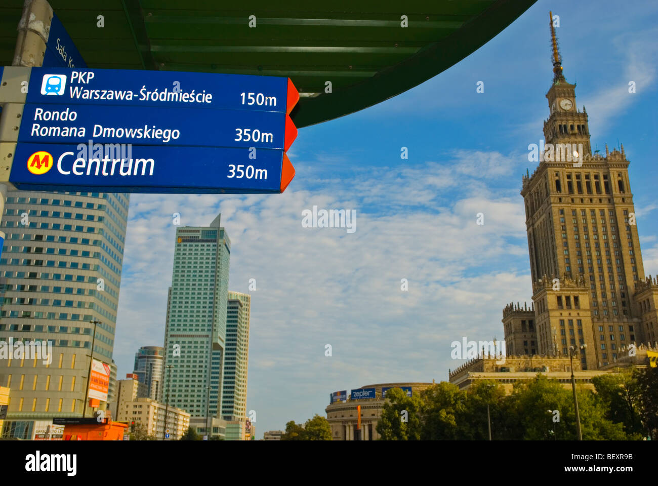 Street sign poland hi-res stock photography and images - Alamy