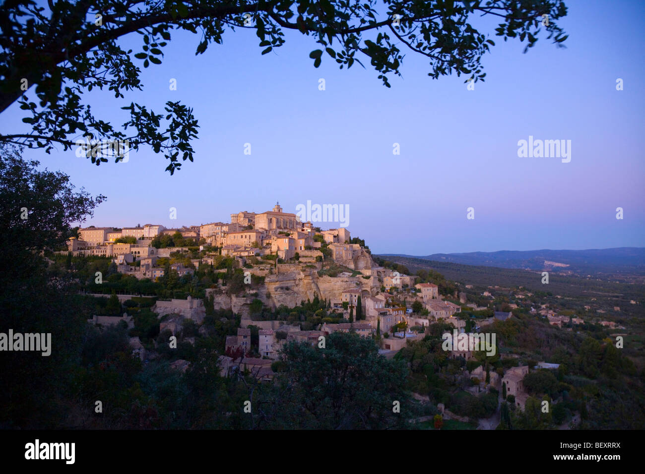The Mountain Village of Gordes in Provence. France Stock Photo - Alamy