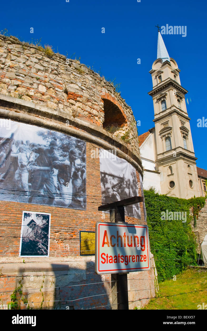 Exhibition about the opening of the borders in 1989 in central Europe ...