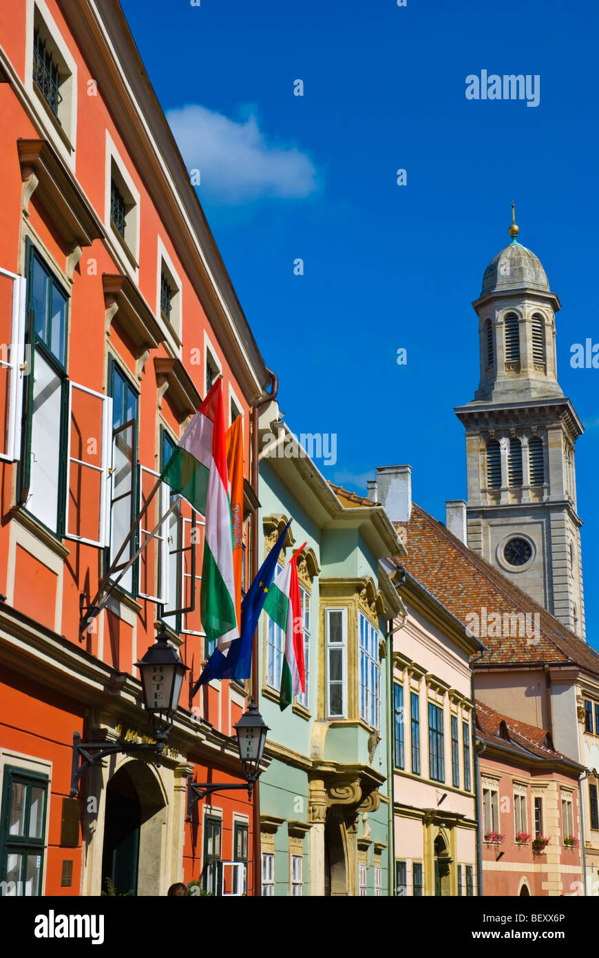 Sopron flag hi-res stock photography and images - Alamy