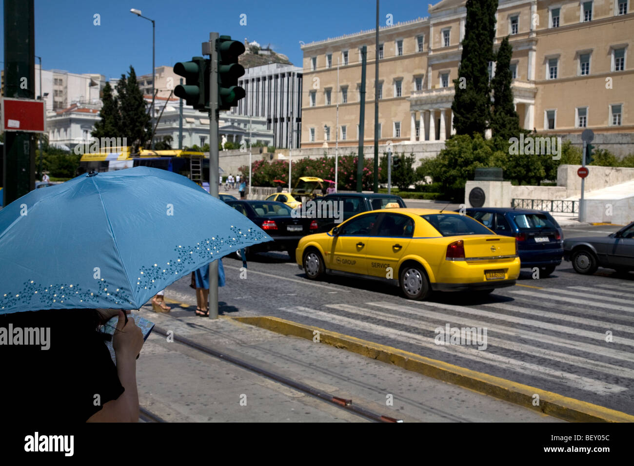 Vouli Parliament Building Syntagma Square Athens Greece Stock Photo - Alamy