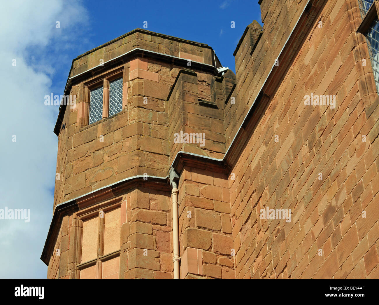 Upper window of south facing turret Kenilworth Castle Gatehouse ...