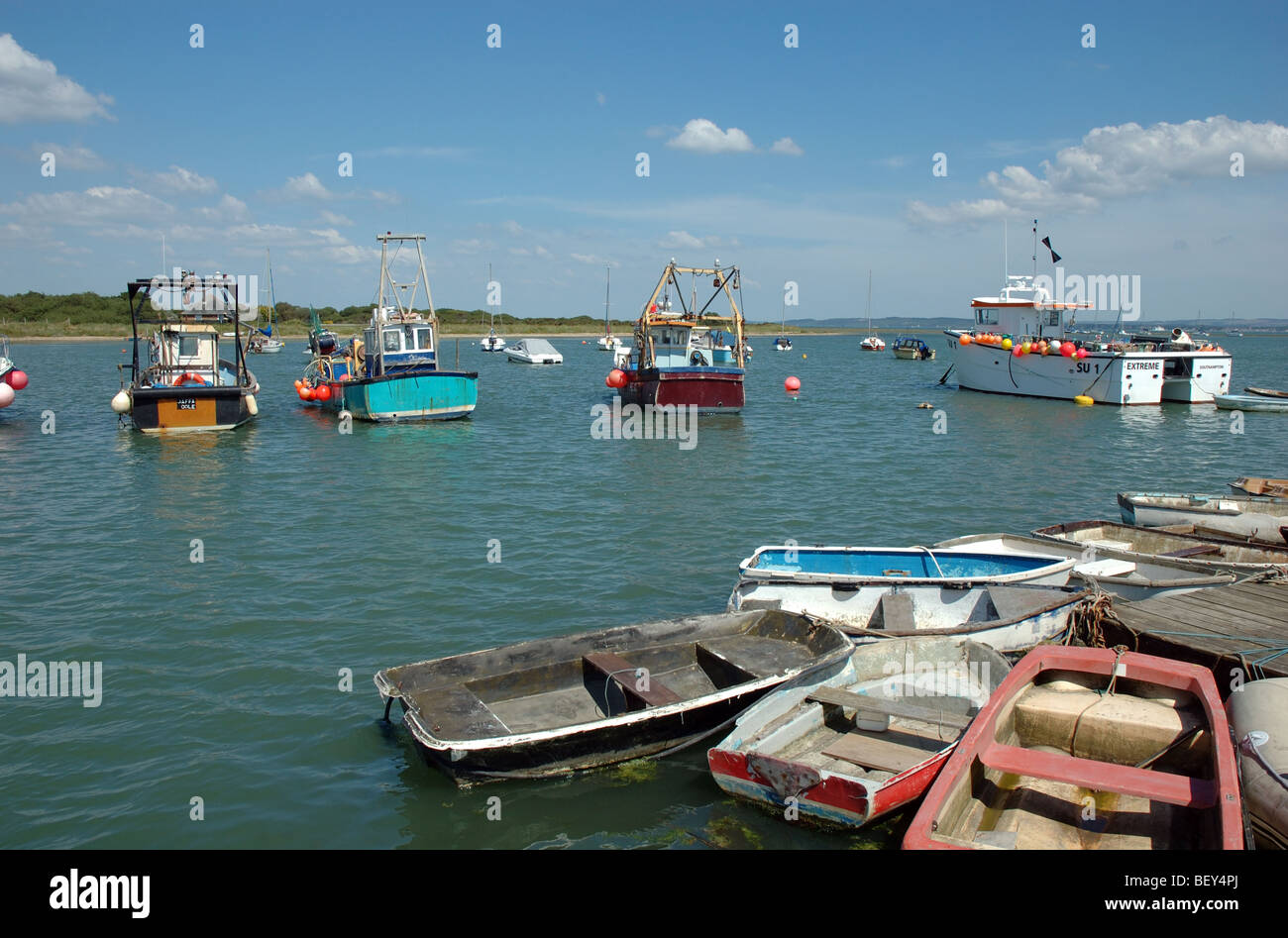 Keyhaven harbour, Hampshire, England, UK Stock Photo - Alamy