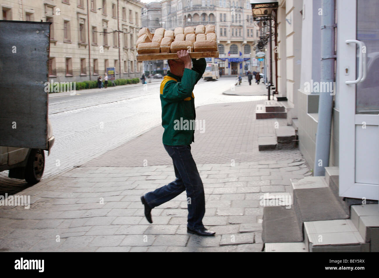 Bread truck hi-res stock photography and images - Alamy