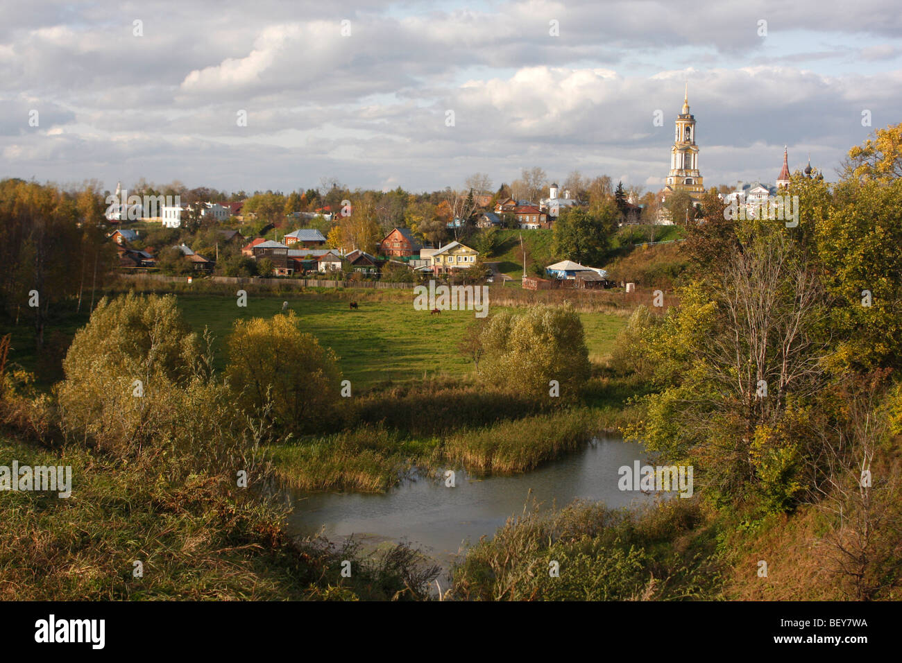 Russia's ancient town of Sudal, Russia's ancient capital is almost 1000 ...