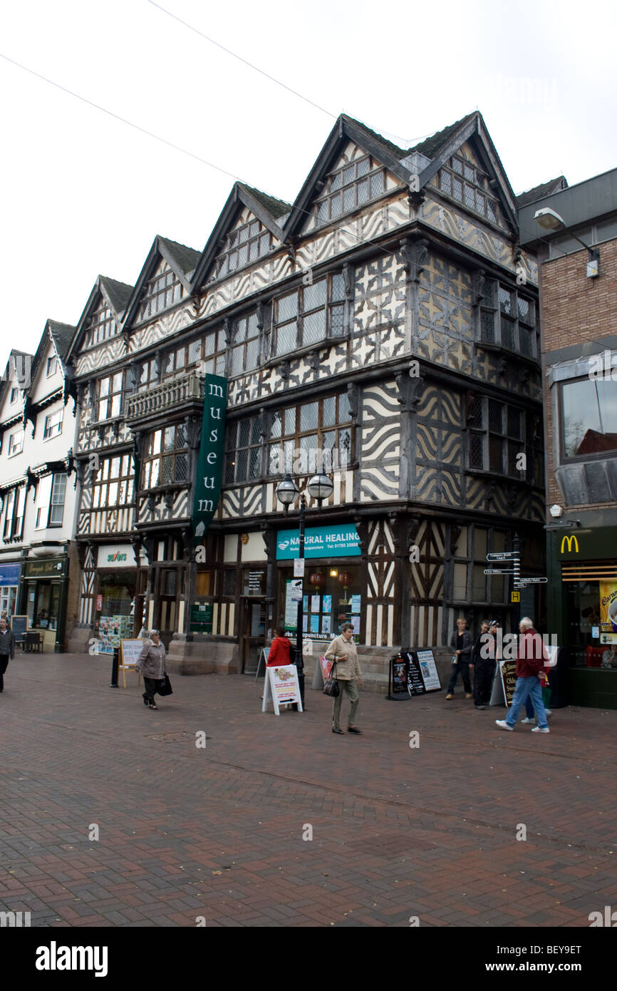 Ancient High House, Stafford,built c.1595 Stock Photo - Alamy