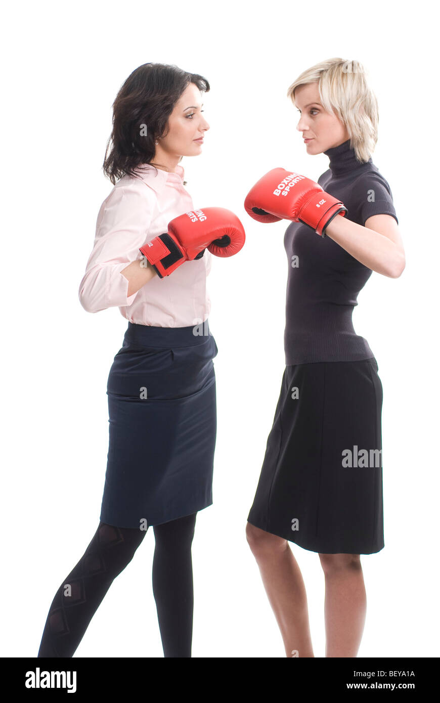 Boxing Women Friends