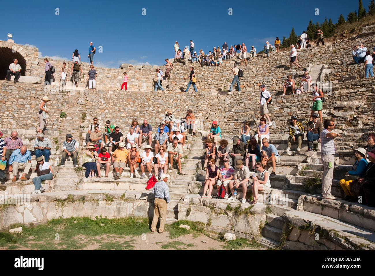 The ampitheatre at Ephasus in Turkey Stock Photo - Alamy