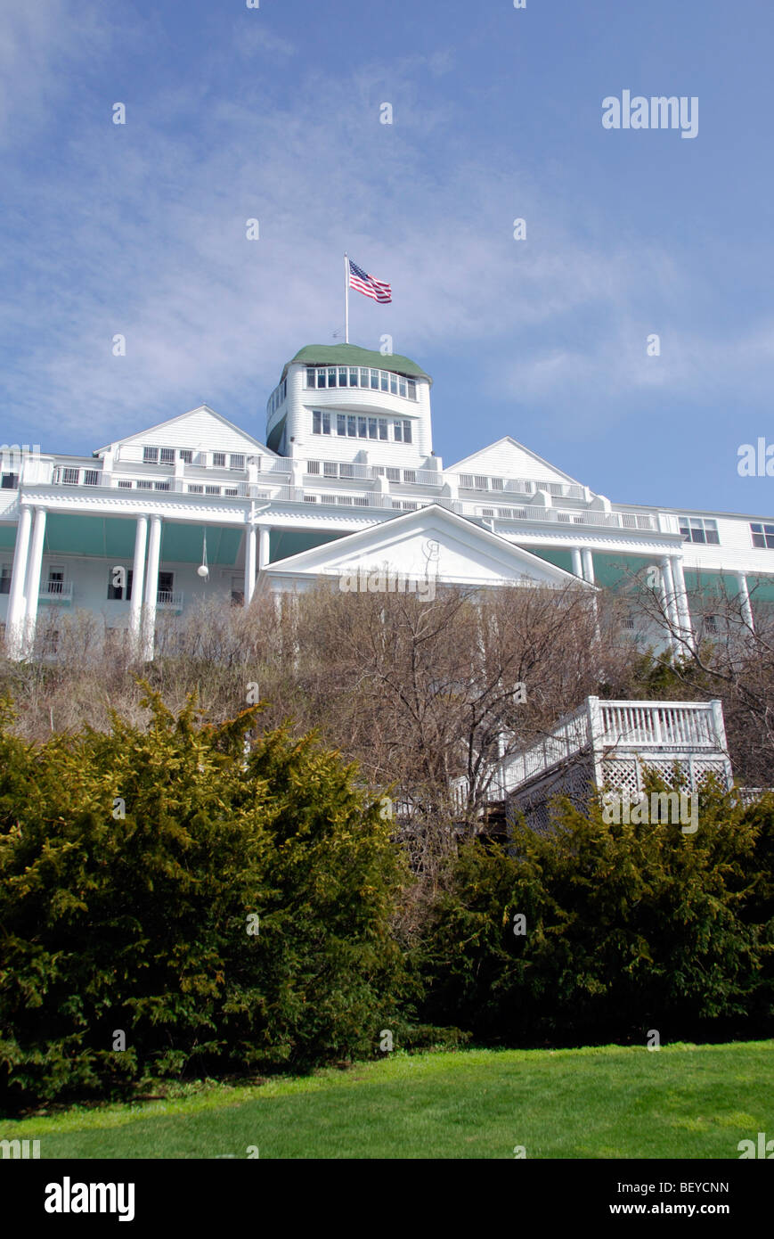 Grand hotel mackinac island straits hi-res stock photography and images ...