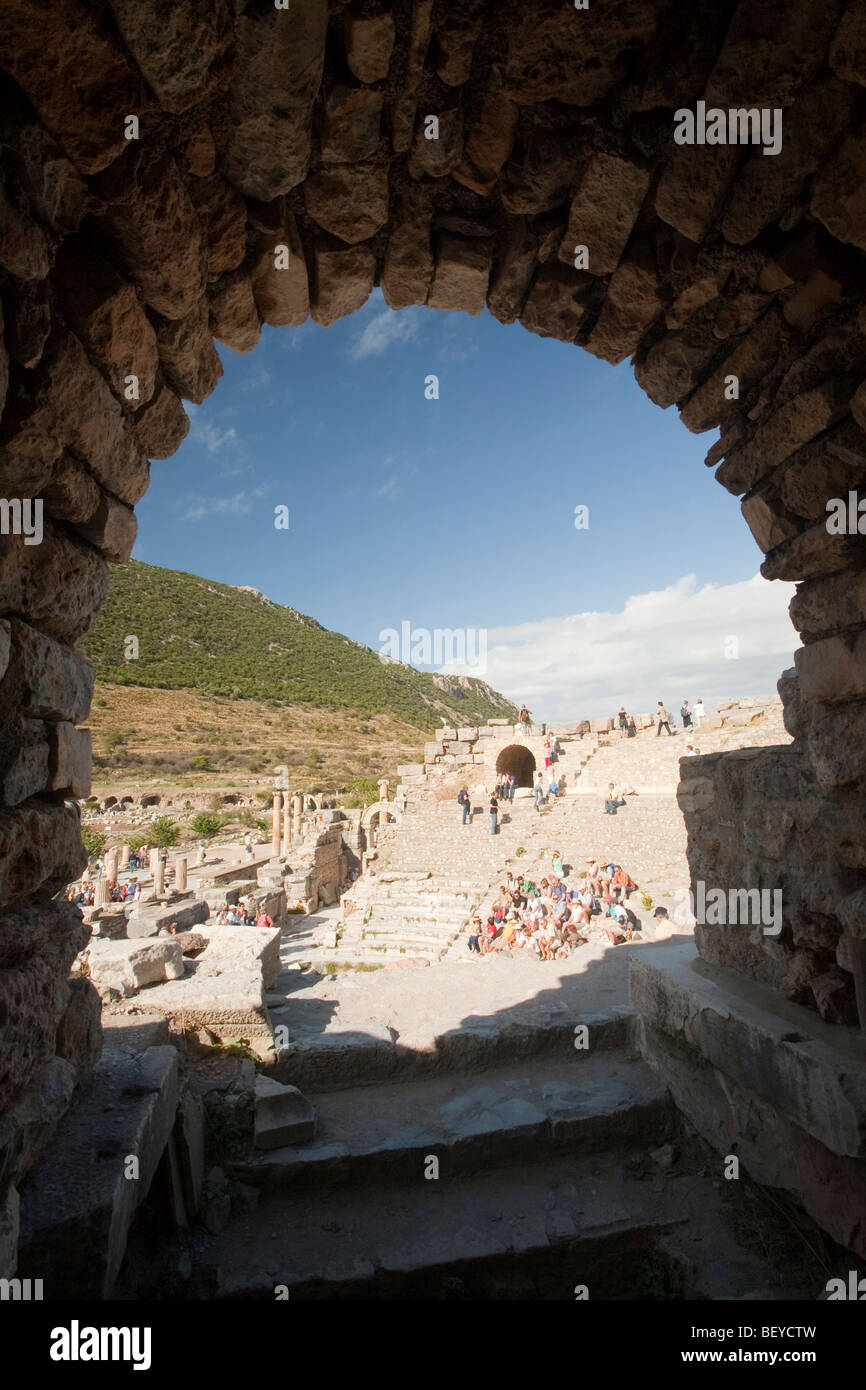 The ampitheatre at Ephasus in Turkey Stock Photo - Alamy