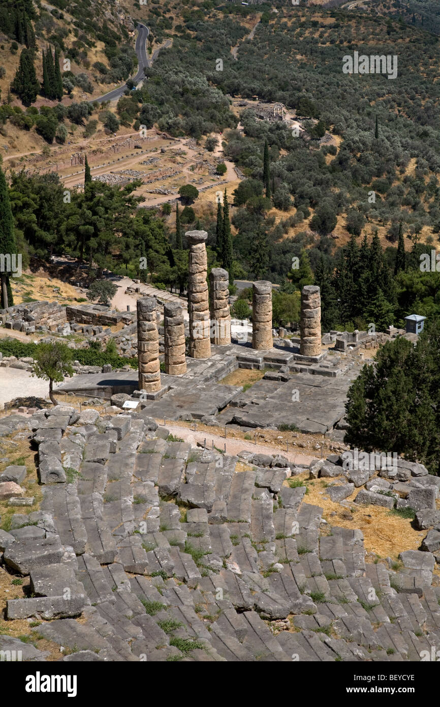 The ancient gymnasium at delphi hi-res stock photography and images - Alamy
