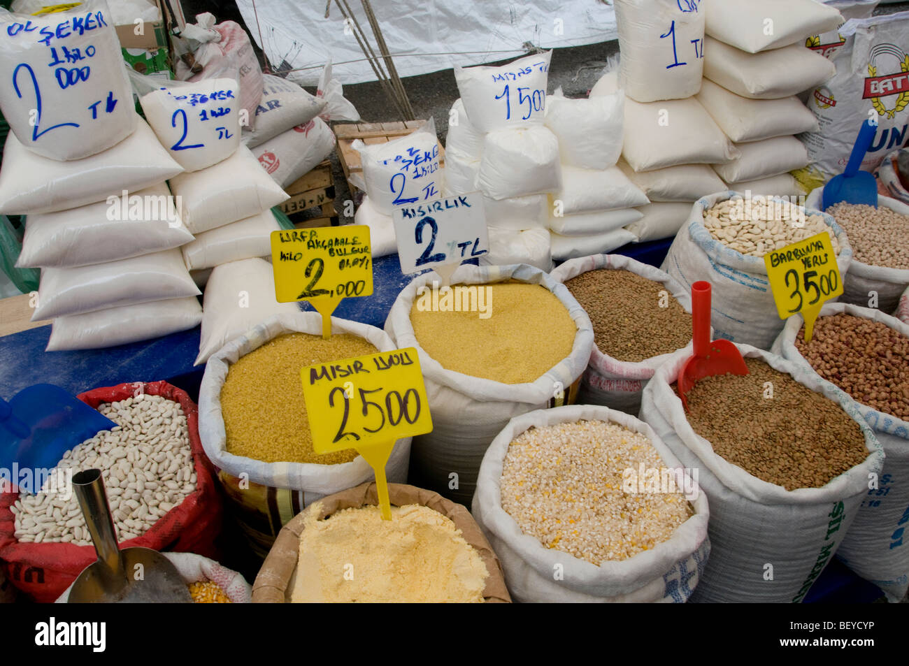 Beykoz Market Istanbul Turkey Asian Muslim Islam side of the Bosphorus ...