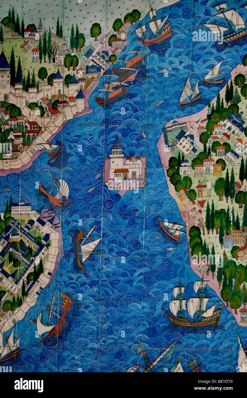 Metro Istanbul Ottoman History Turkey Tiles Castle Bosphorus Golden ...