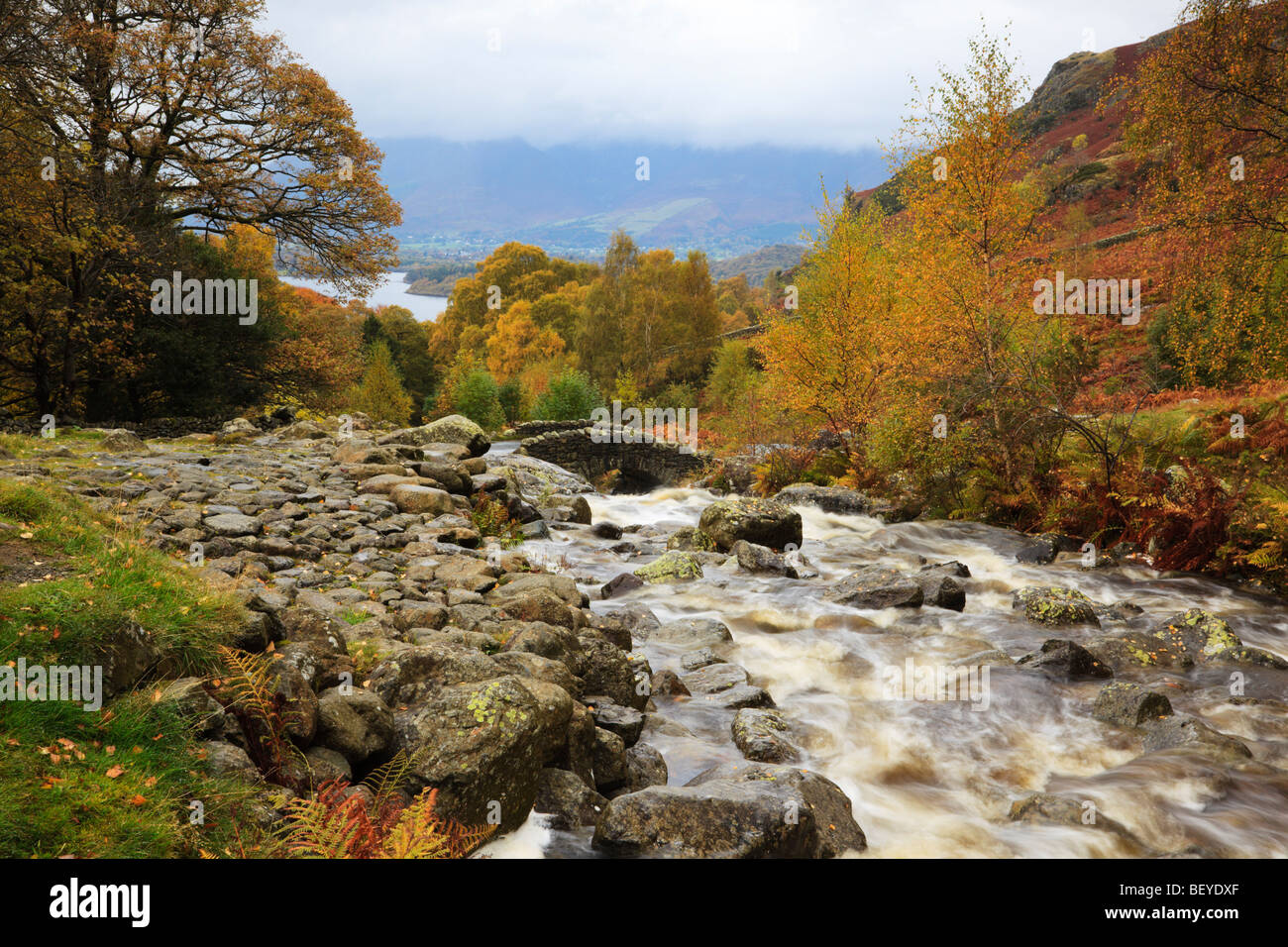Ashness Bridge, Cumbria Stock Photo - Alamy