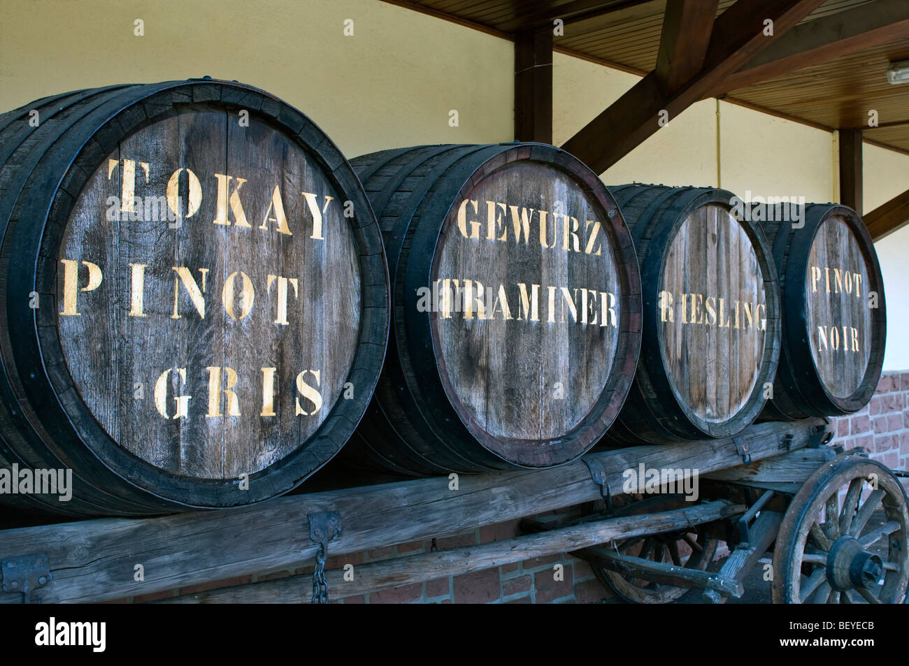 Wine wines types varieties barrels hi-res stock photography and images ...