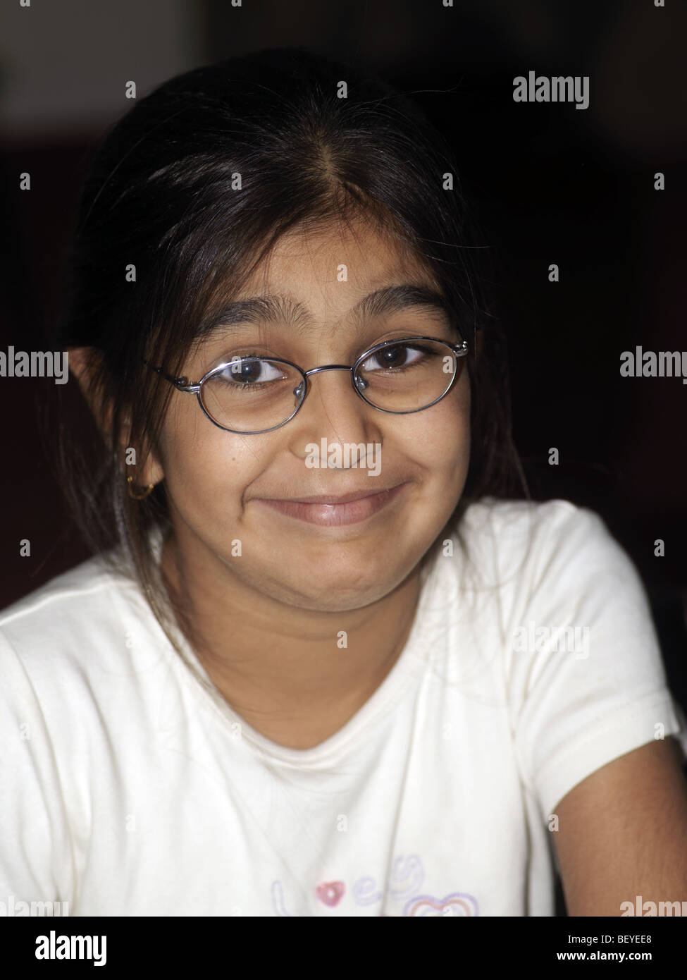 Portrait Indian Girl Stock Photo - Alamy