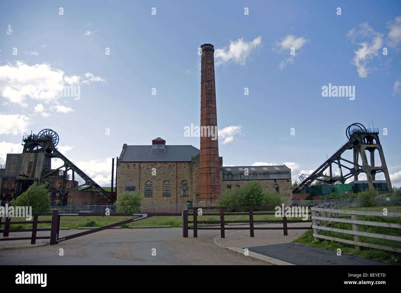 Pleasley Vale coal mine- disused Stock Photo - Alamy