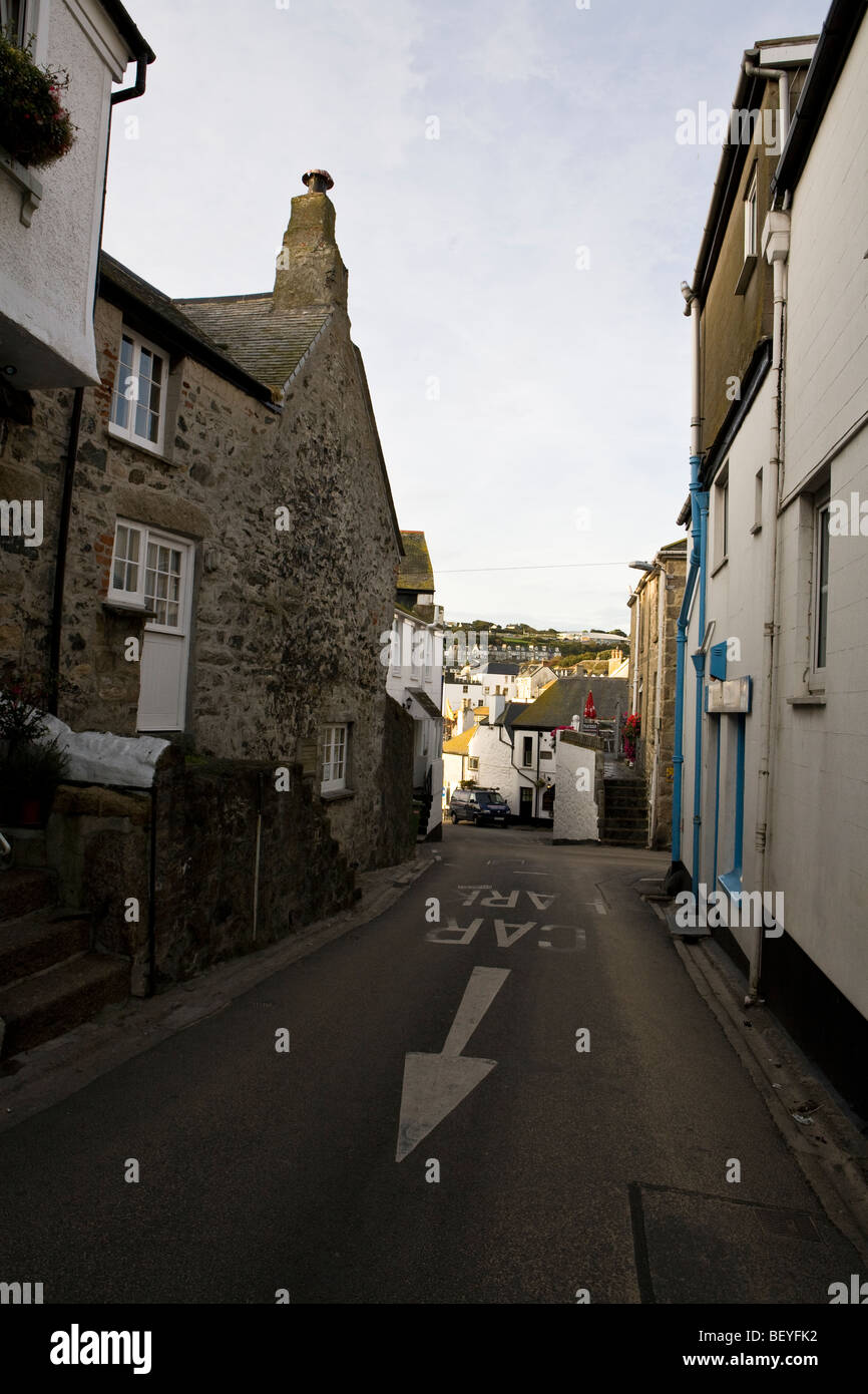 quaint streets of St Ives, Cornwall, UK Stock Photo - Alamy