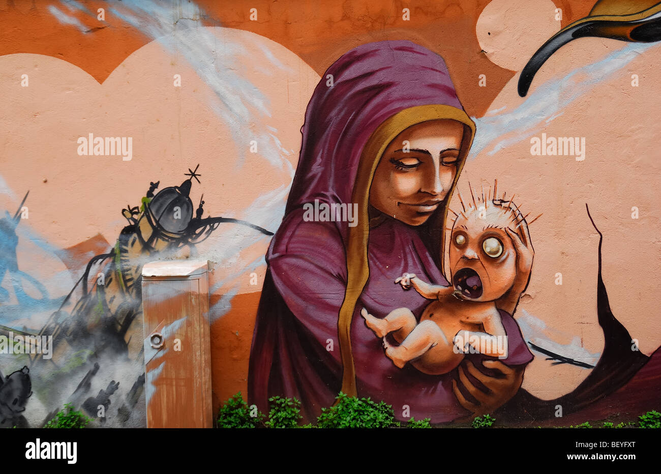 Mural apocalypse hi-res stock photography and images - Alamy