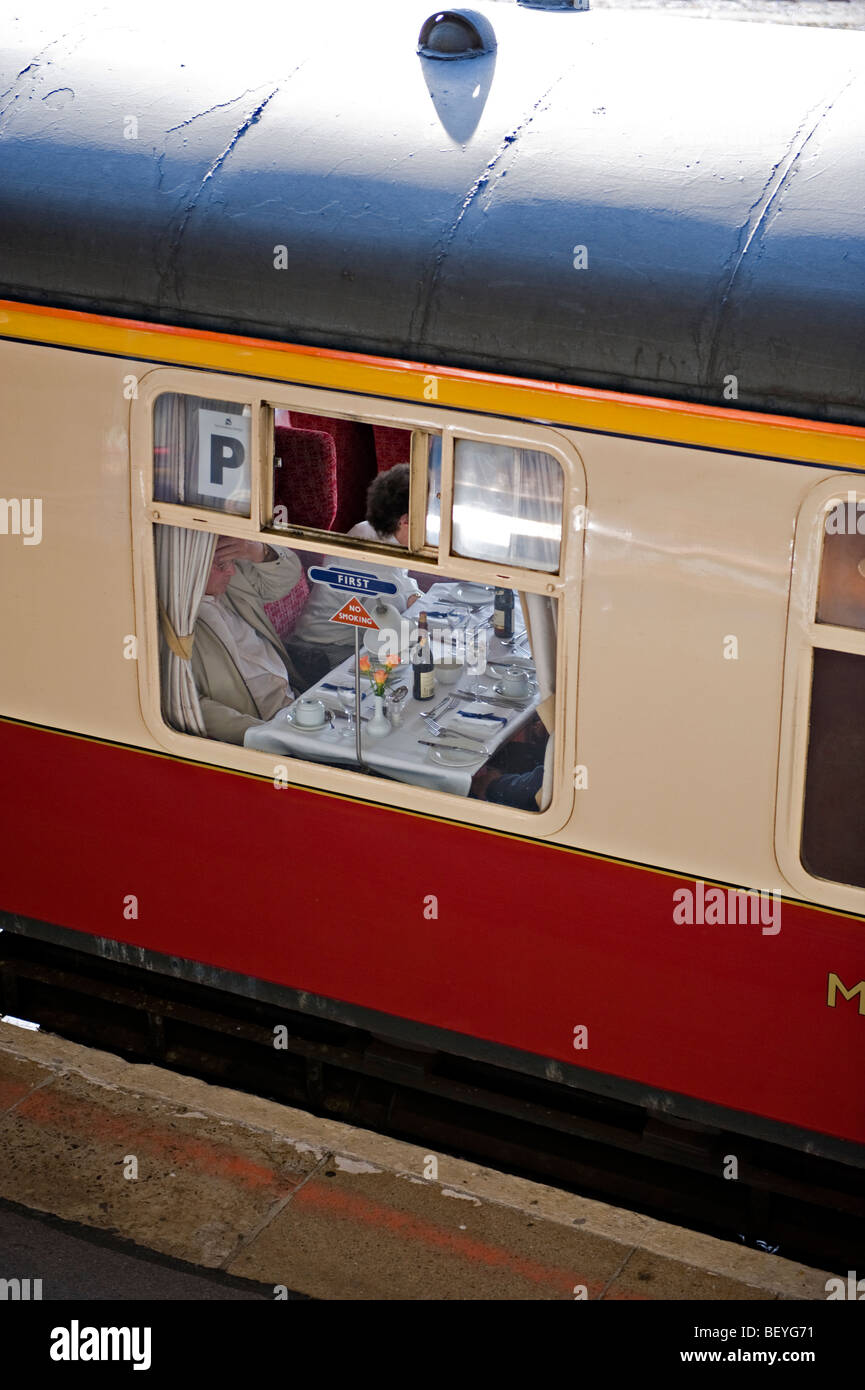 1960s First Class Railway Carriage Stock Photo - Alamy