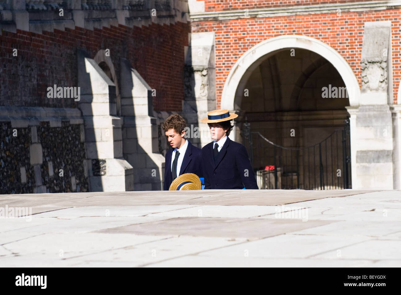 Harrow on the Hill , Harrow School pupils or students in uniform ...