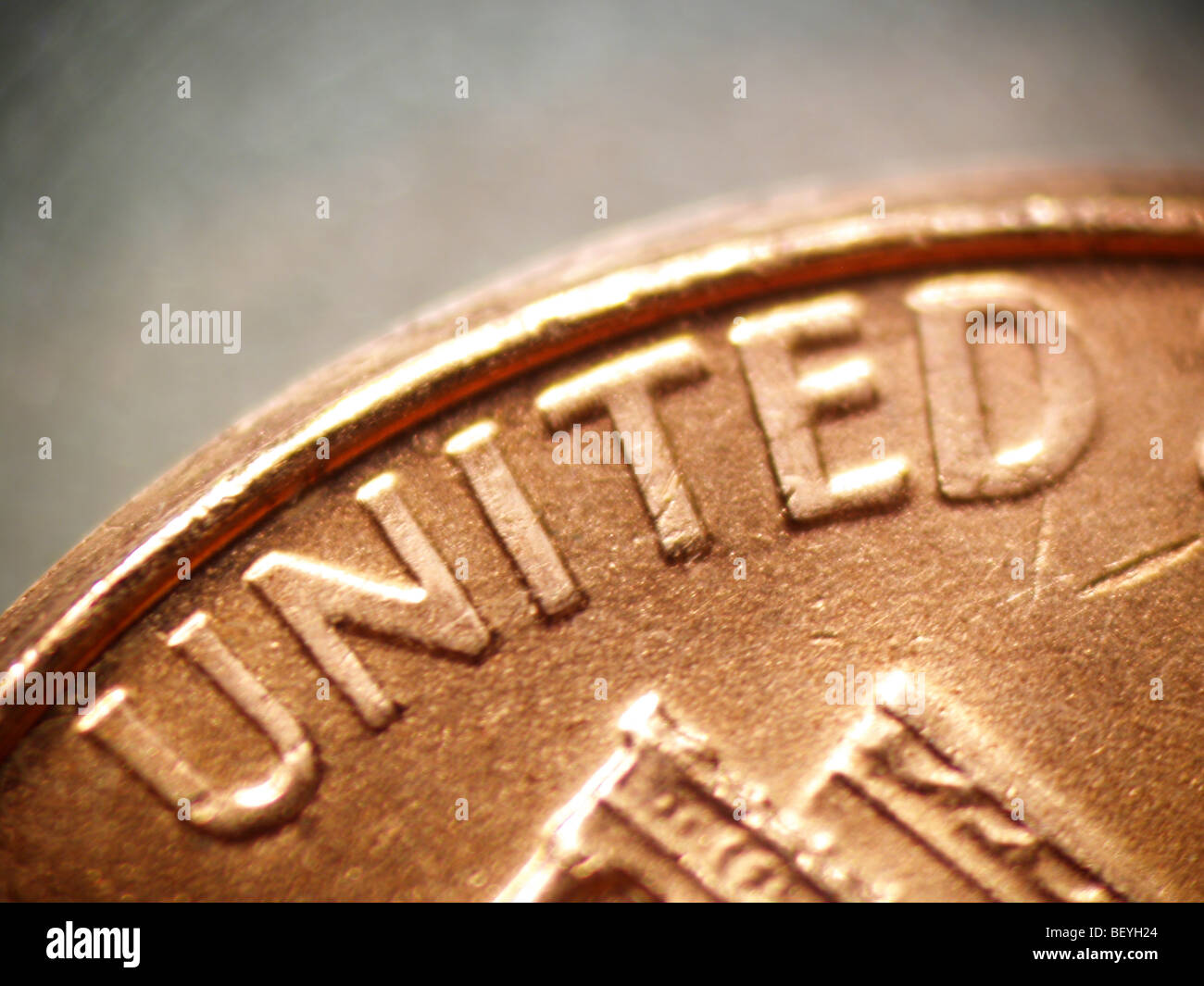 Penny coin money word hi-res stock photography and images - Alamy