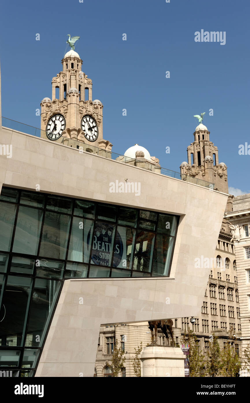 Beatles Story and Ferry Terminal building Pier Head Liverpool ...