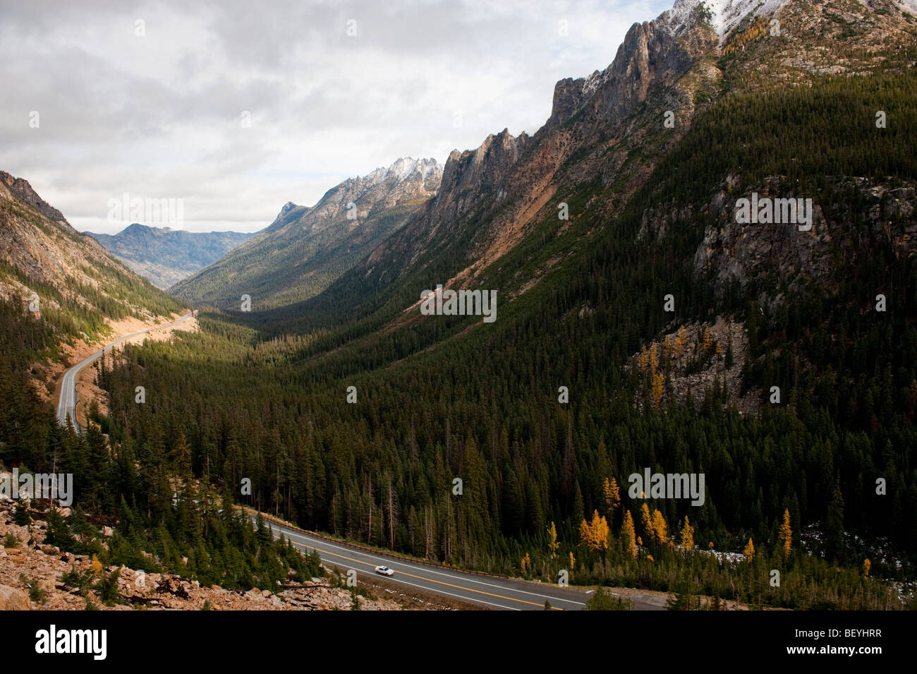 North cascades highway hi-res stock photography and images - Alamy