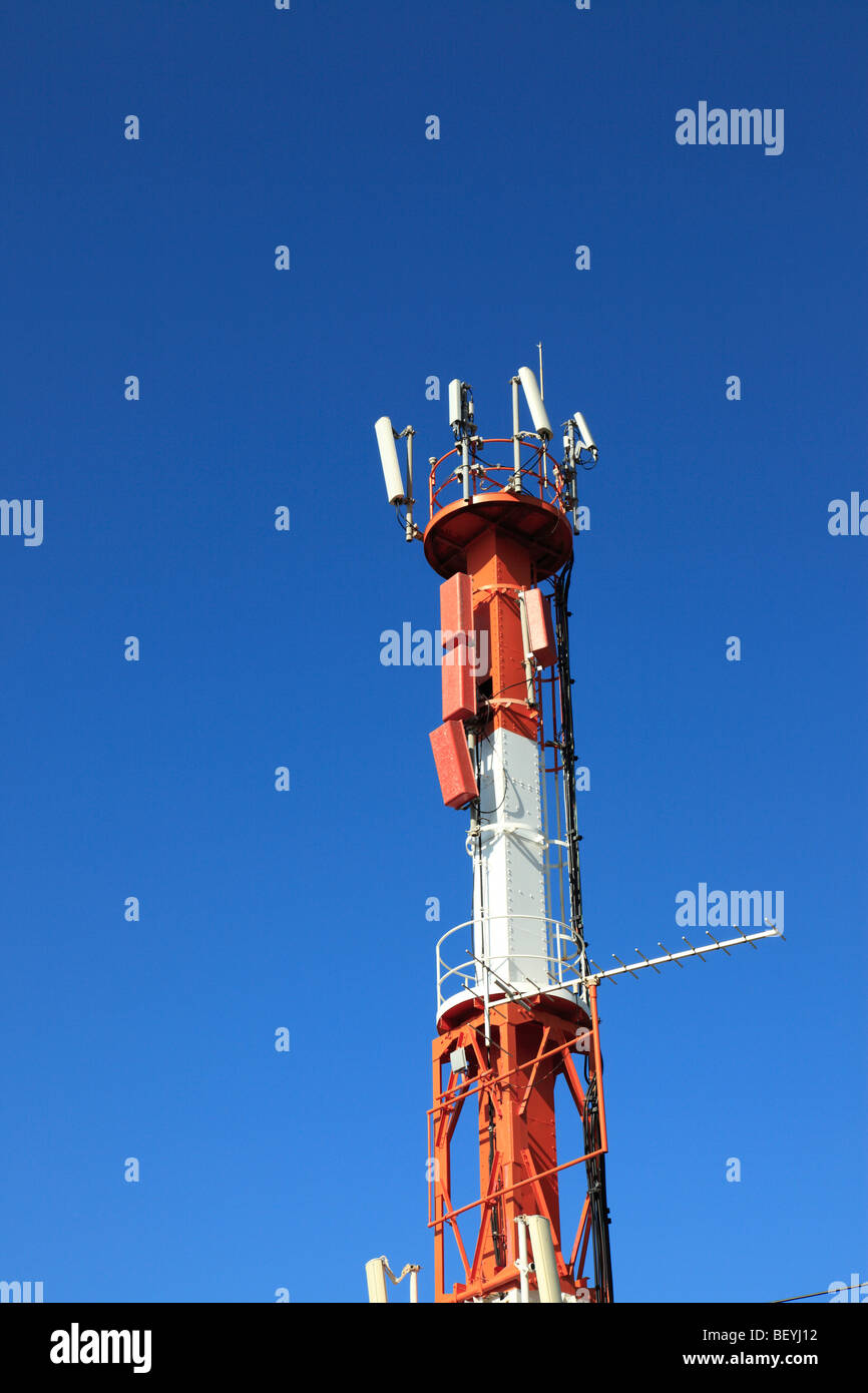 telecommunication mast. Photo by Willy Matheisl Stock Photo - Alamy