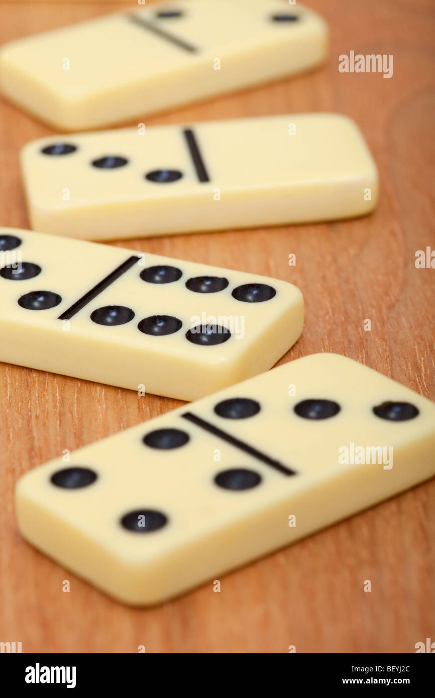Dominoes bones hi-res stock photography and images - Alamy