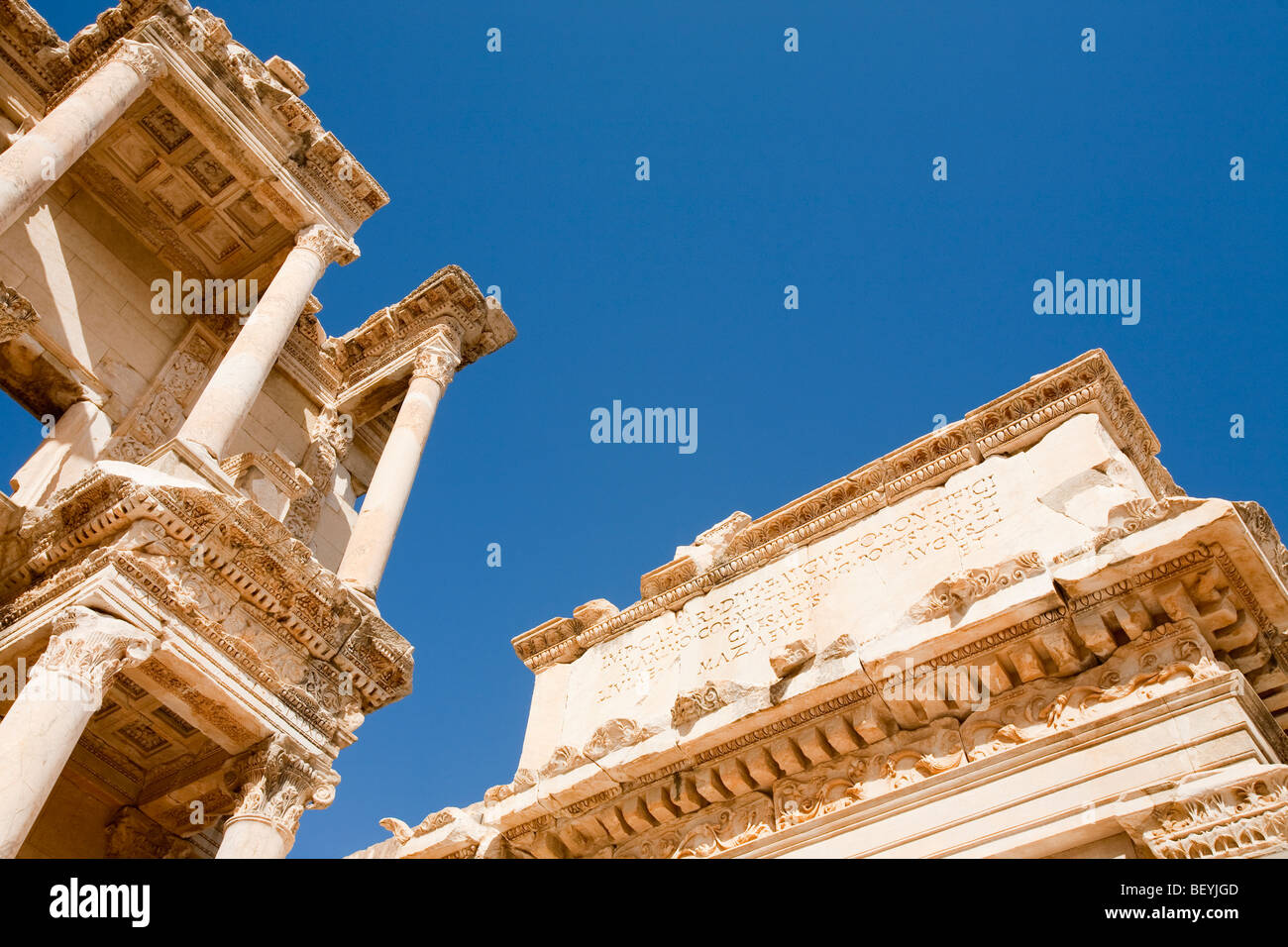 Ephasus, which is an ancient Roman and Greek city in Turkey Stock Photo ...