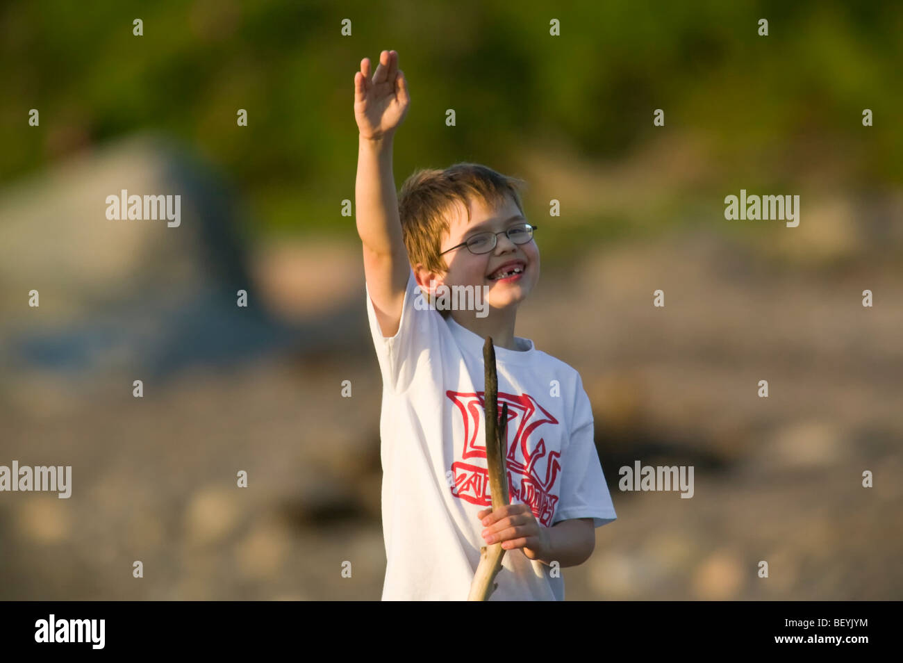 Toothless smile hi-res stock photography and images - Alamy