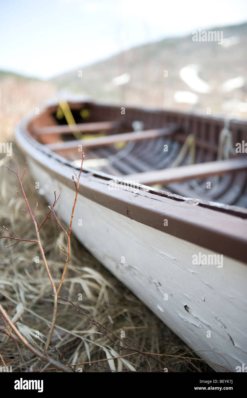Canoe boat newfoundland hi-res stock photography and images - Alamy