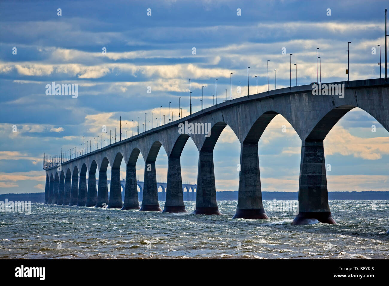 Confederation bridge from borden hi-res stock photography and images ...