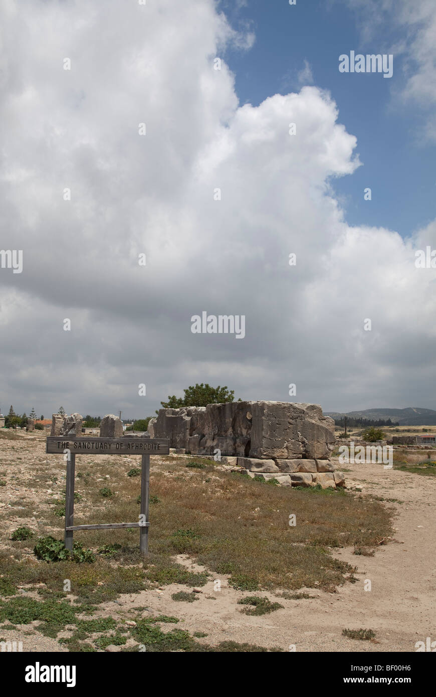 Temple of aphrodite cyprus hi-res stock photography and images - Alamy
