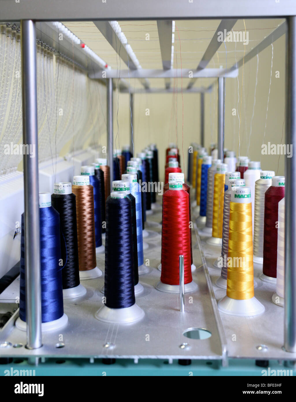 Automatic embroidery machines hi-res stock photography and images - Alamy