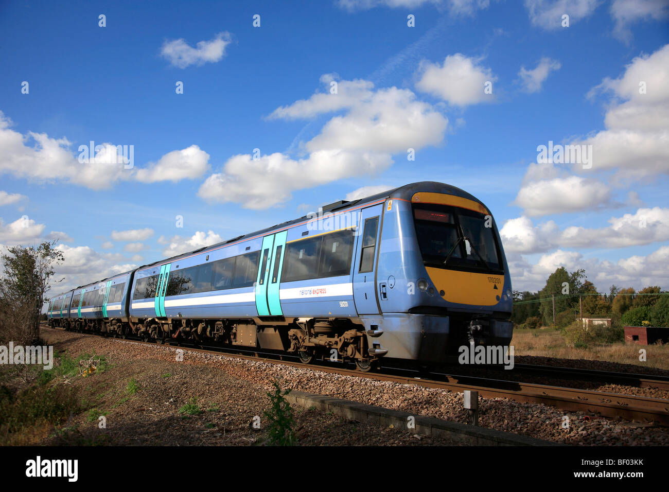National Express 170201 class High Speed Turbostar Diesel Train Unit ...