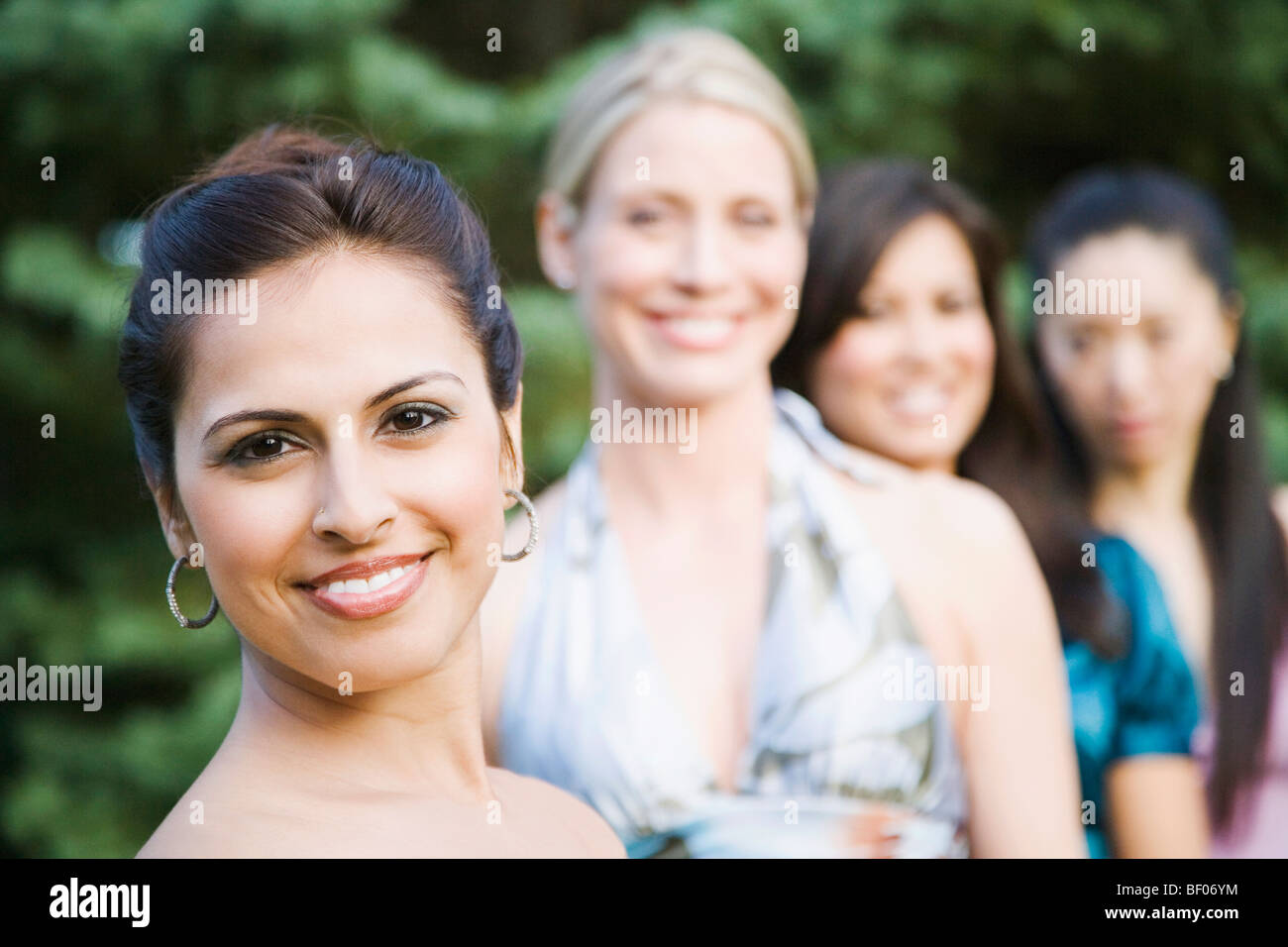 Portrait of a happy woman smiling Stock Photo - Alamy